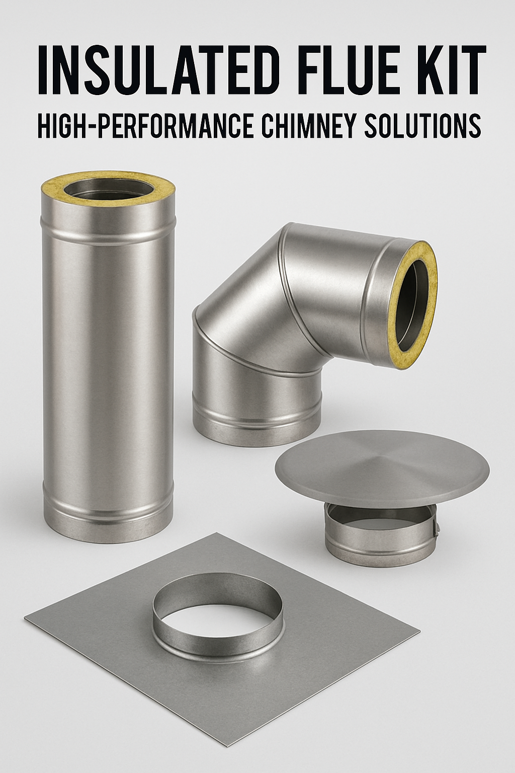 Insulated Flue Kit – High-Performance Chimney Solutions - Stainless Flue